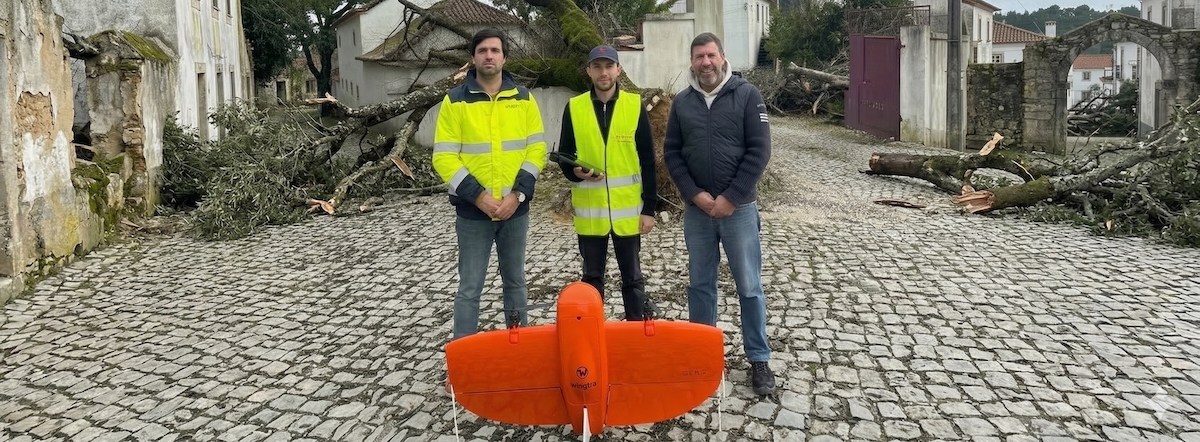Delivering 24-hour-turnaround data for Storm Kristin recovery efforts ...